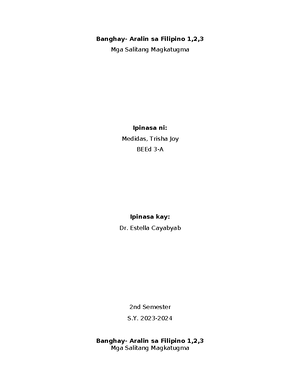 EAPP - Quarter 2 - Lesson 2 - ENGLISH FOR ACADEMIC AND PROFESSIONAL ...