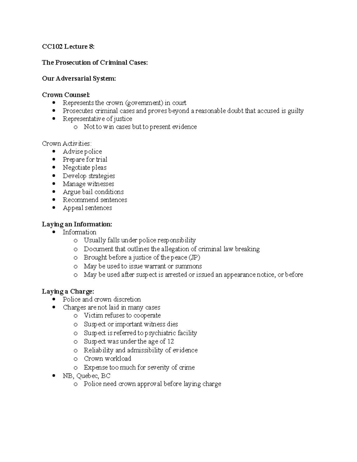 CC102 Lecture 8 - .... - CC102 - WLU - Studocu