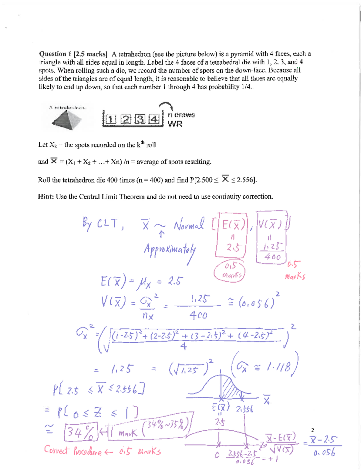 Exam December 2019, questions and answers - STAT 270 - Studocu