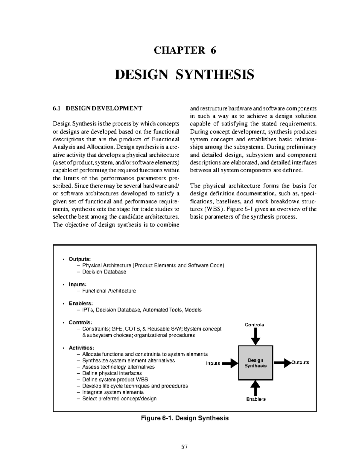 Lecture 6 - DESIGN SYNTHESIS - Chapter 6 Design Synthesis Figure 6-1 ...