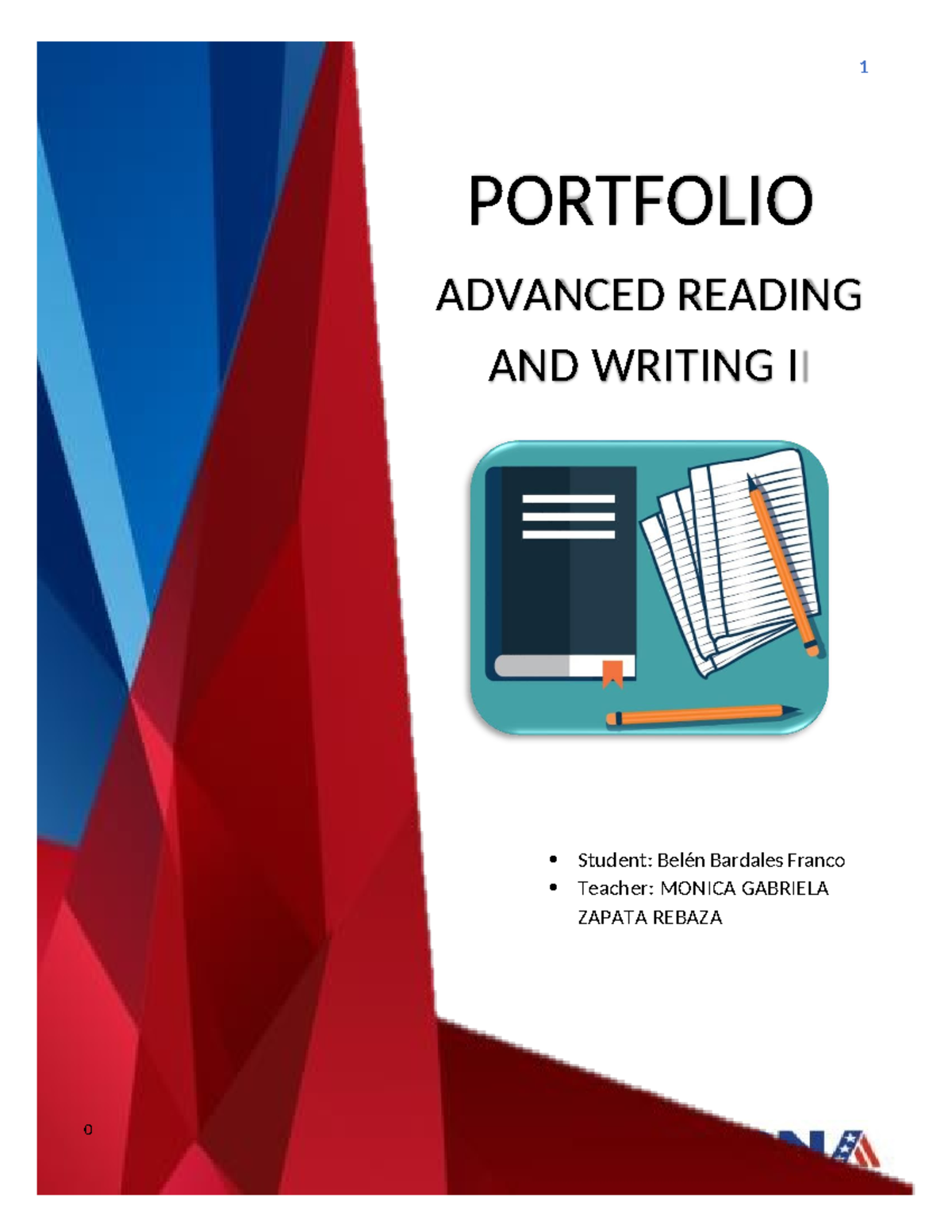 portafolio icpna - PORTFOLIO ####### 0 ADVANCED READING AND WRITING I ...