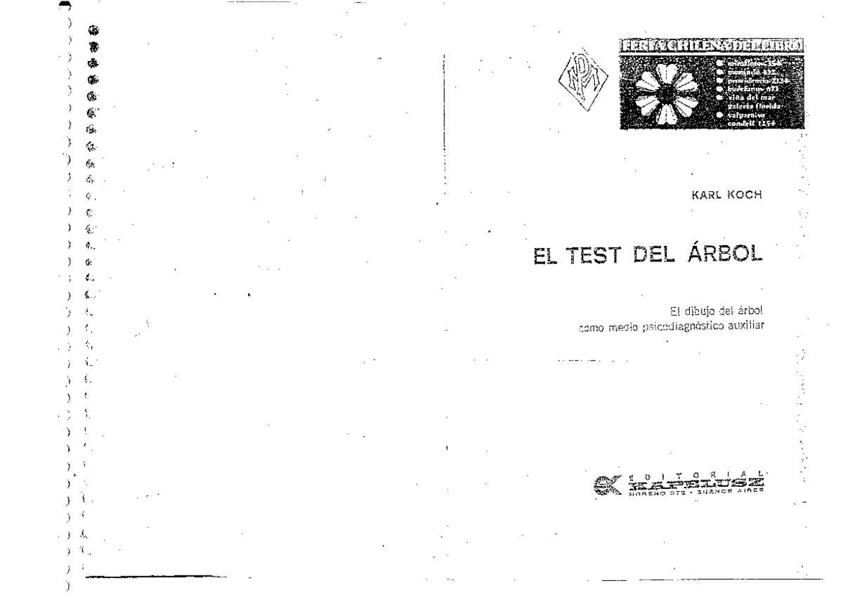 Test Del Arbol - El Dibujo del Arbol como medio diagnostico auxiliar ...