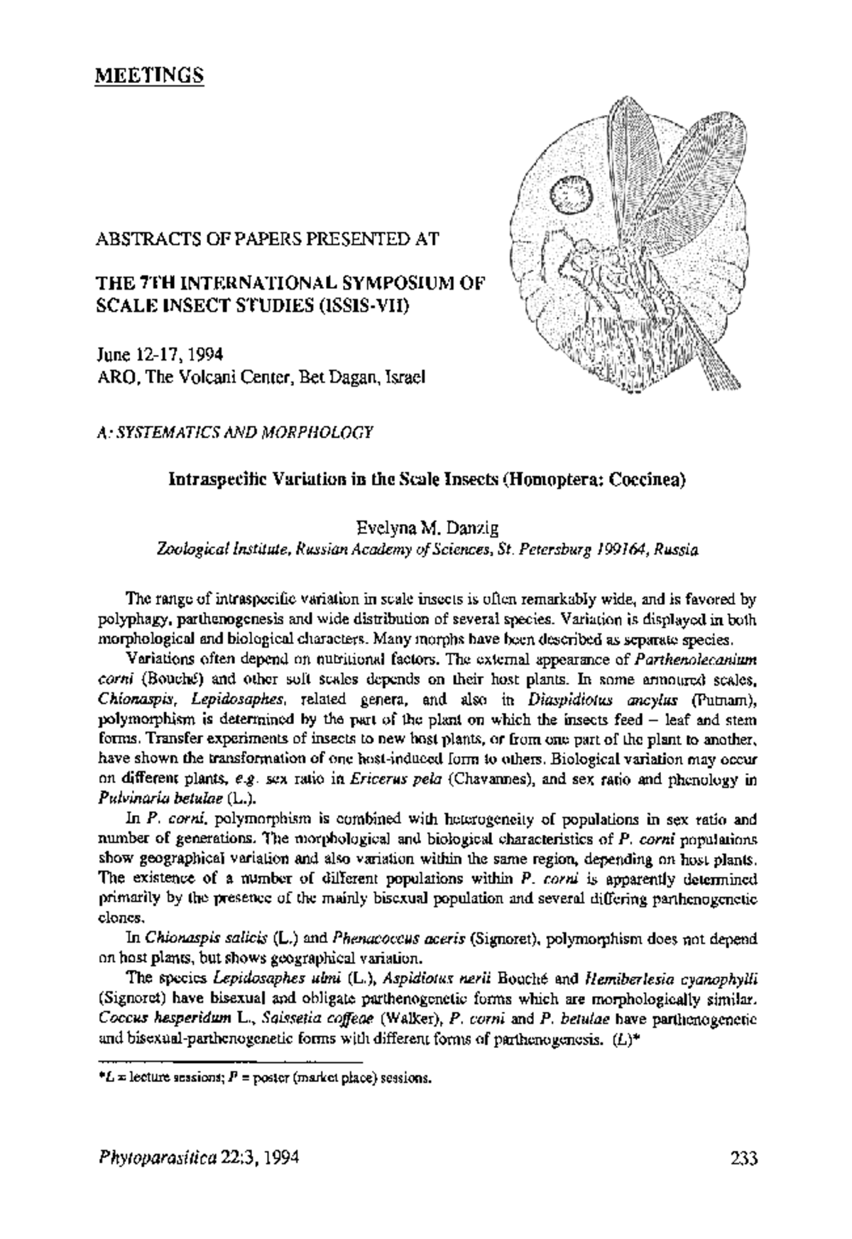 Abstracts of papers presented at the 7th - M E E T I N G S A B S T R A ...