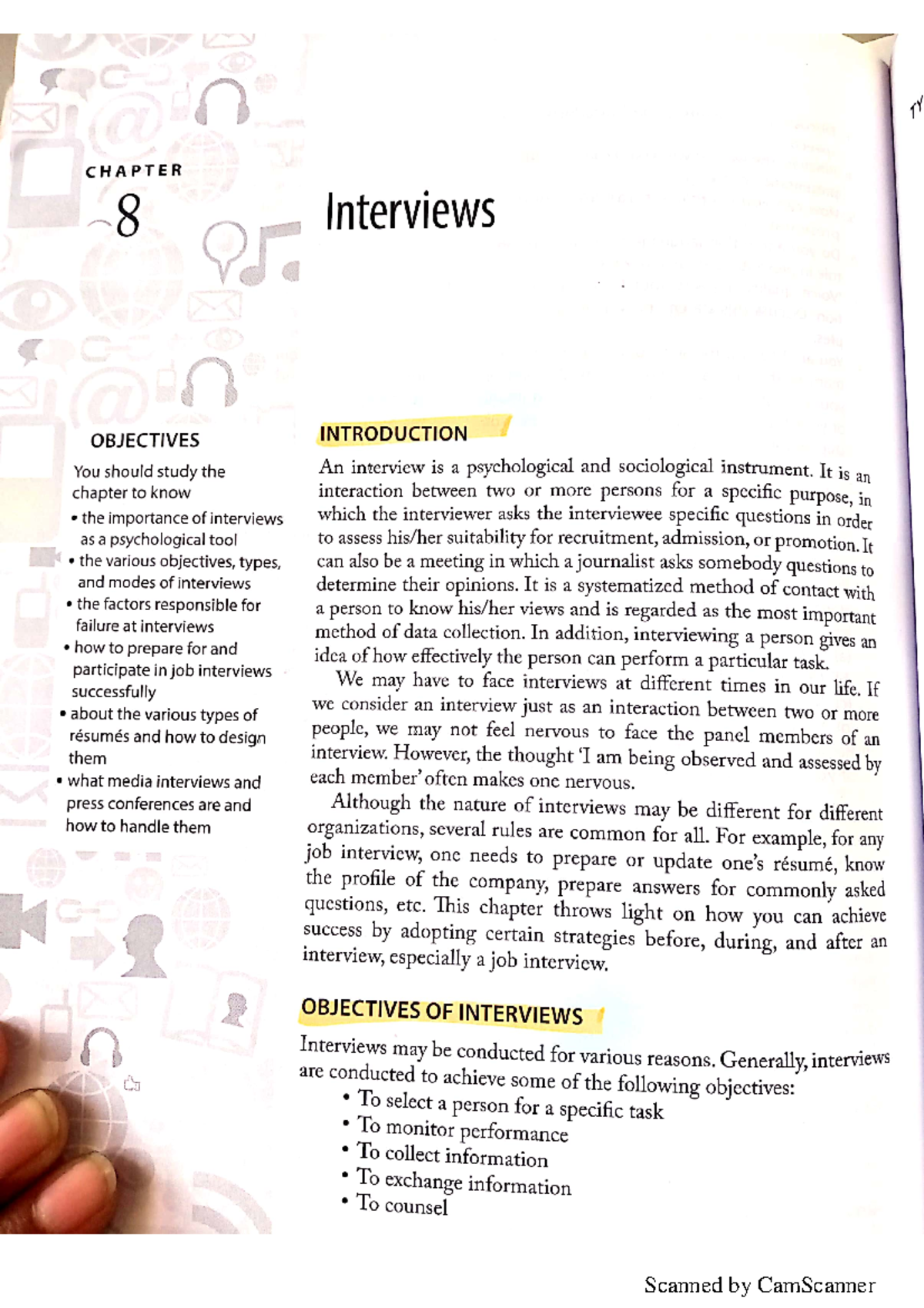 Interviews - Communication Skills - Studocu