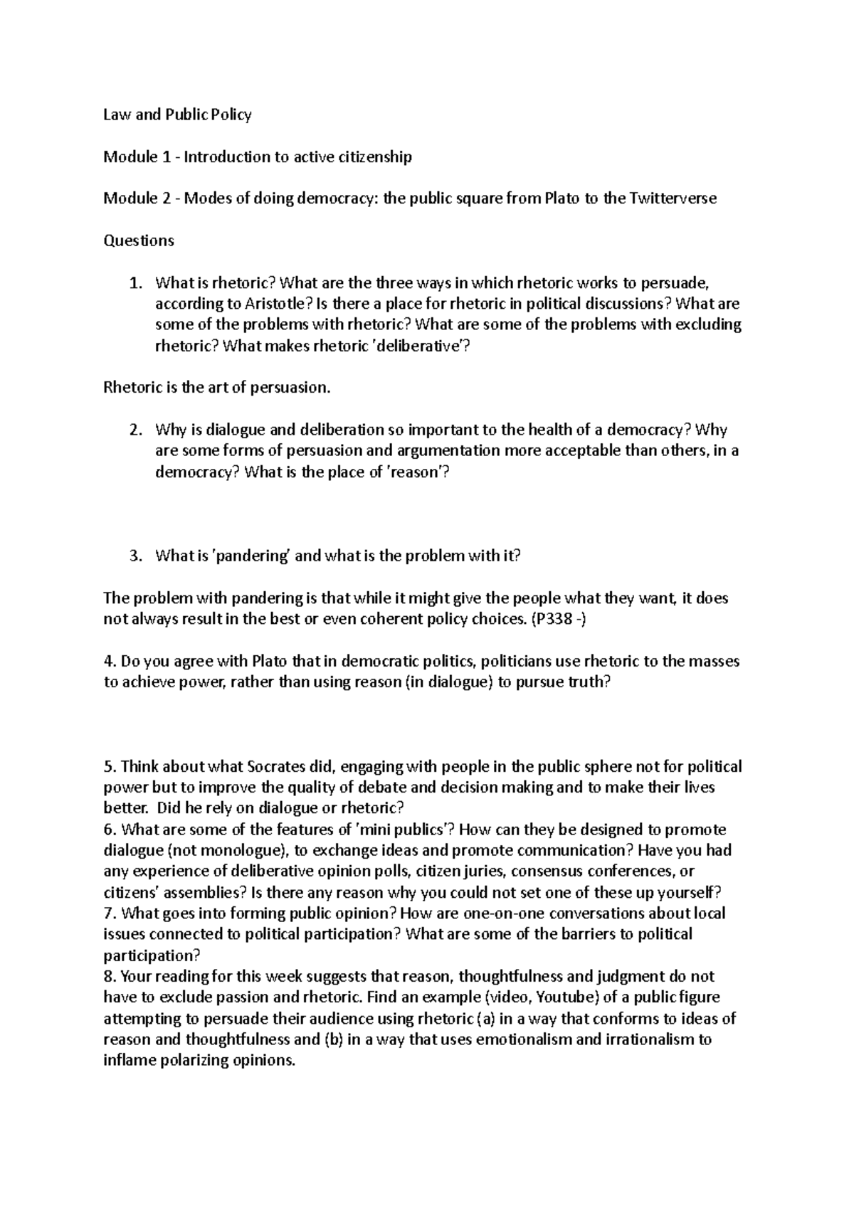Law And Public Policy Lecture Questions And Answers Law And Public law-and-public-policy-lecture-questions-and-answers-law-and-public