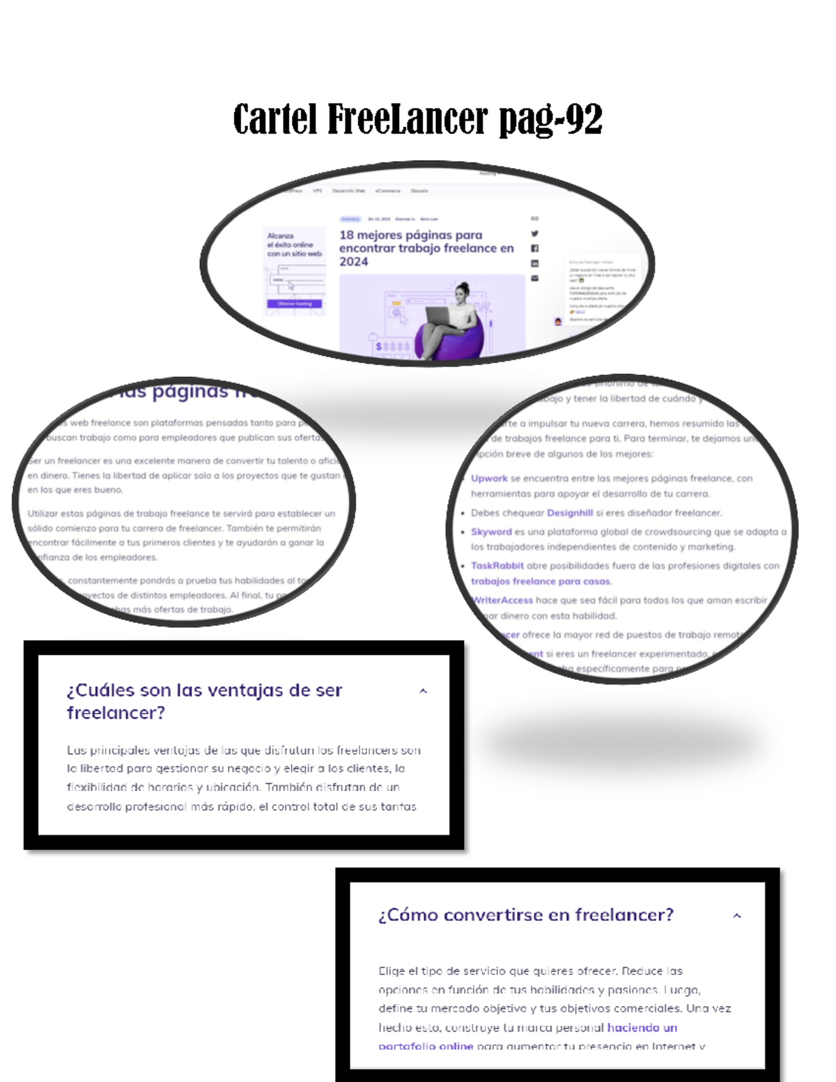 Cartel freelancer - practicas - Tecnología de la información y comunicación - Cartel FreeLancer ...