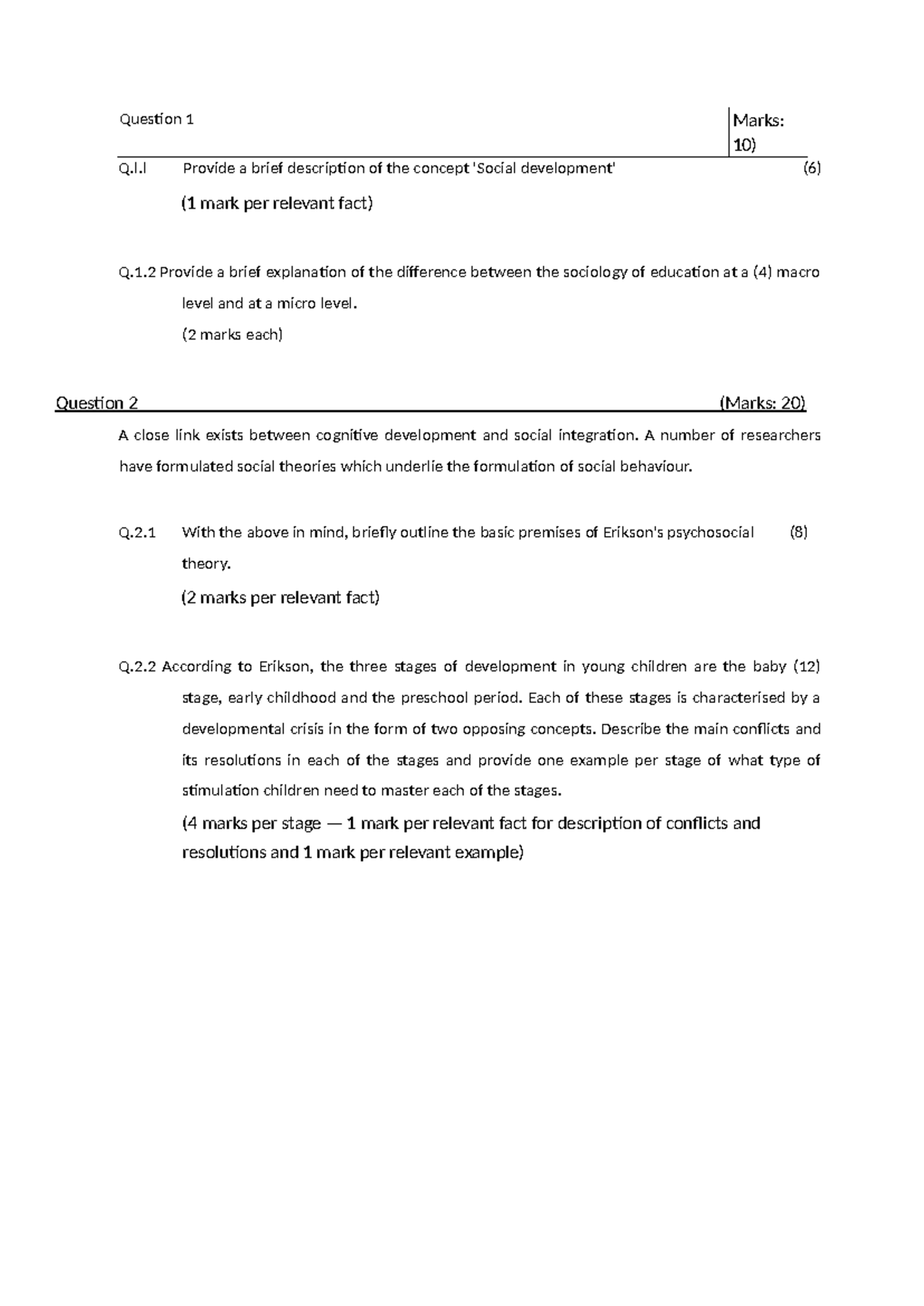 SOCE 7312 ICE TASK 2 - These are practice questions for the test use ...