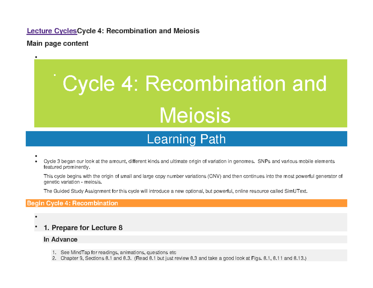 Lecture Cycles Cycle 4 - Warning: TT: undefined function: 32 Lecture CyclesCycle 4 ...