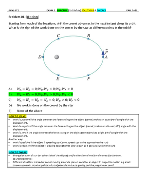 Practice 1 - Intro to Mechanics - PHYS 172 RECITATION 01 Newton’s First ...