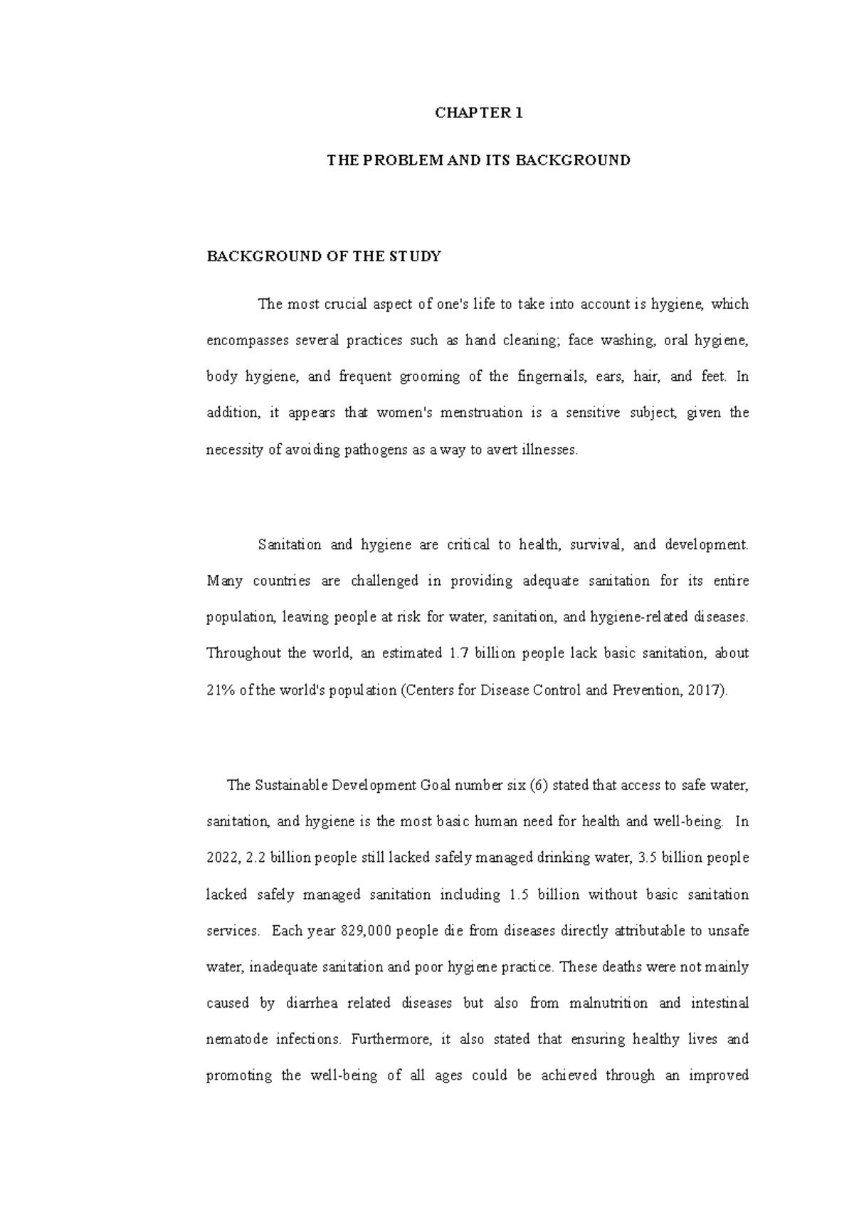 Capstone 2NOT- Complete - CHAPTER 1 THE PROBLEM AND ITS BACKGROUND ...