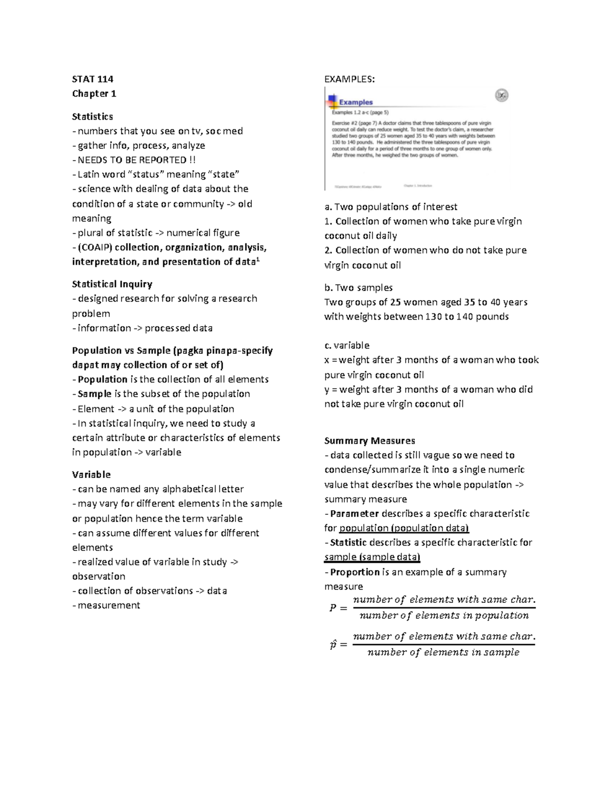 Chapter 1 - Brief introduction to statistics and its history ...