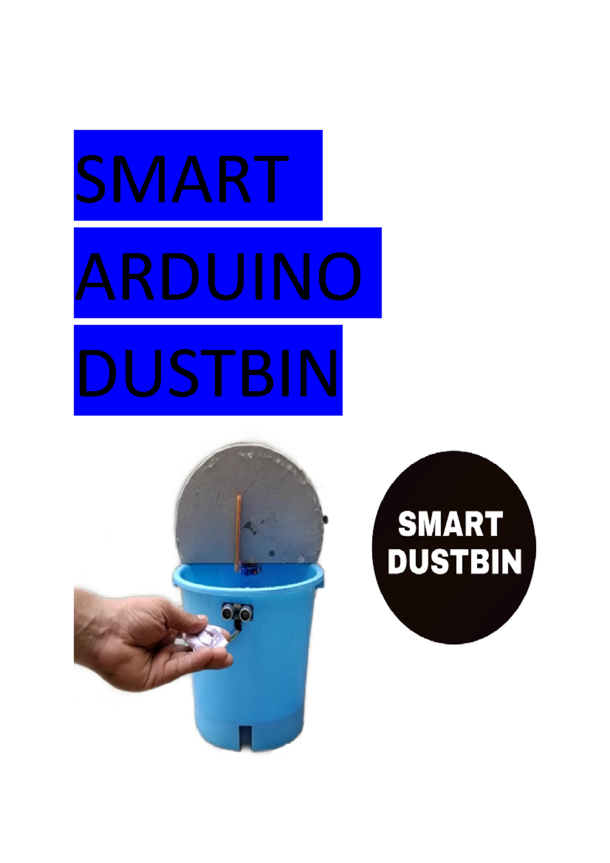 Smart Arduino Dustbin Electronic Engineering Smart Arduino Dustbin 9957