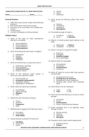 Ipm form - IPM - Annex C INTEGRATED PEST MANAGEMENT Coconut Infestation ...