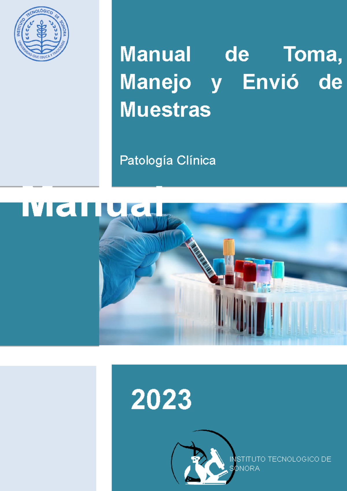 Manual DE TOMA Y Envio DE Muestras - Manual de Toma, Manejo y Envió de ...