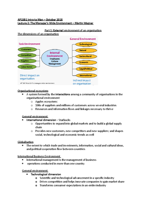 Introduction to Management Module - Introduction to Management Module 2 ...