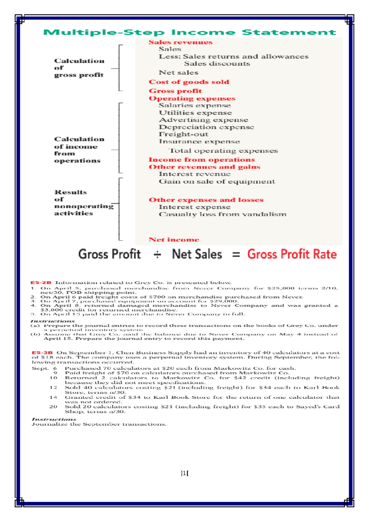 Ch 5 part b 2024 - VERY IMPORTANT - Accounting information system - Studocu