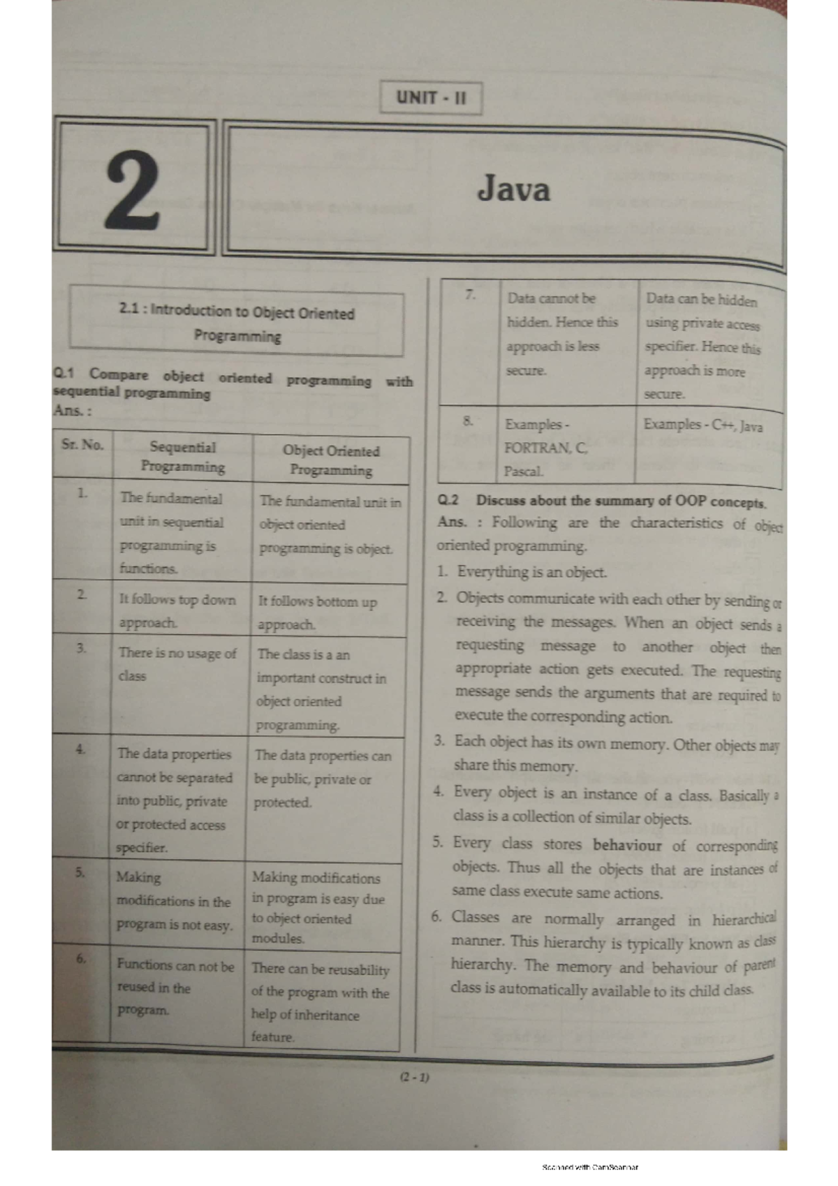 Wp unit 2 - Wp unit 2 - Cse (ai & ml) - JNTU - Studocu