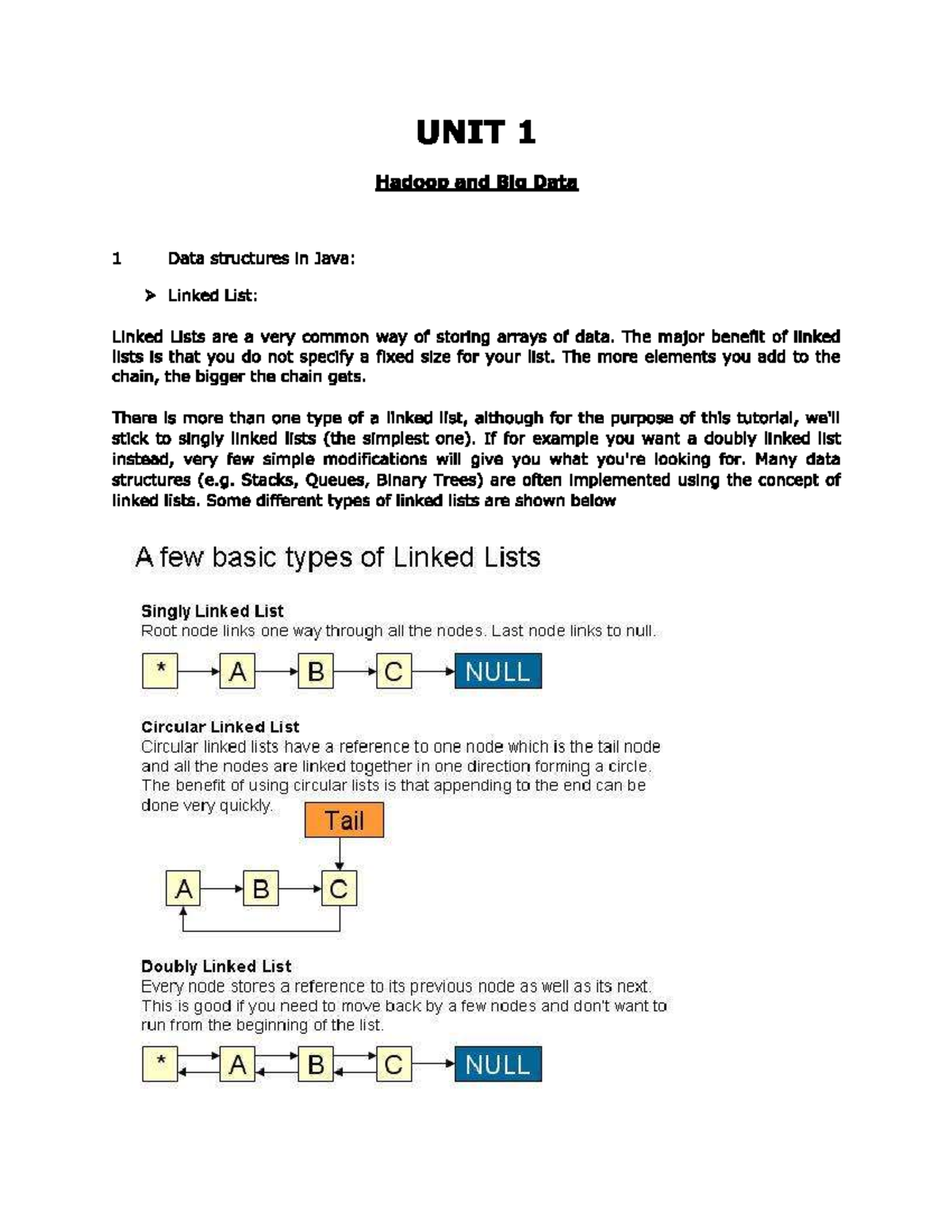 Hadoop and big data - Information Theory and Coding - Studocu