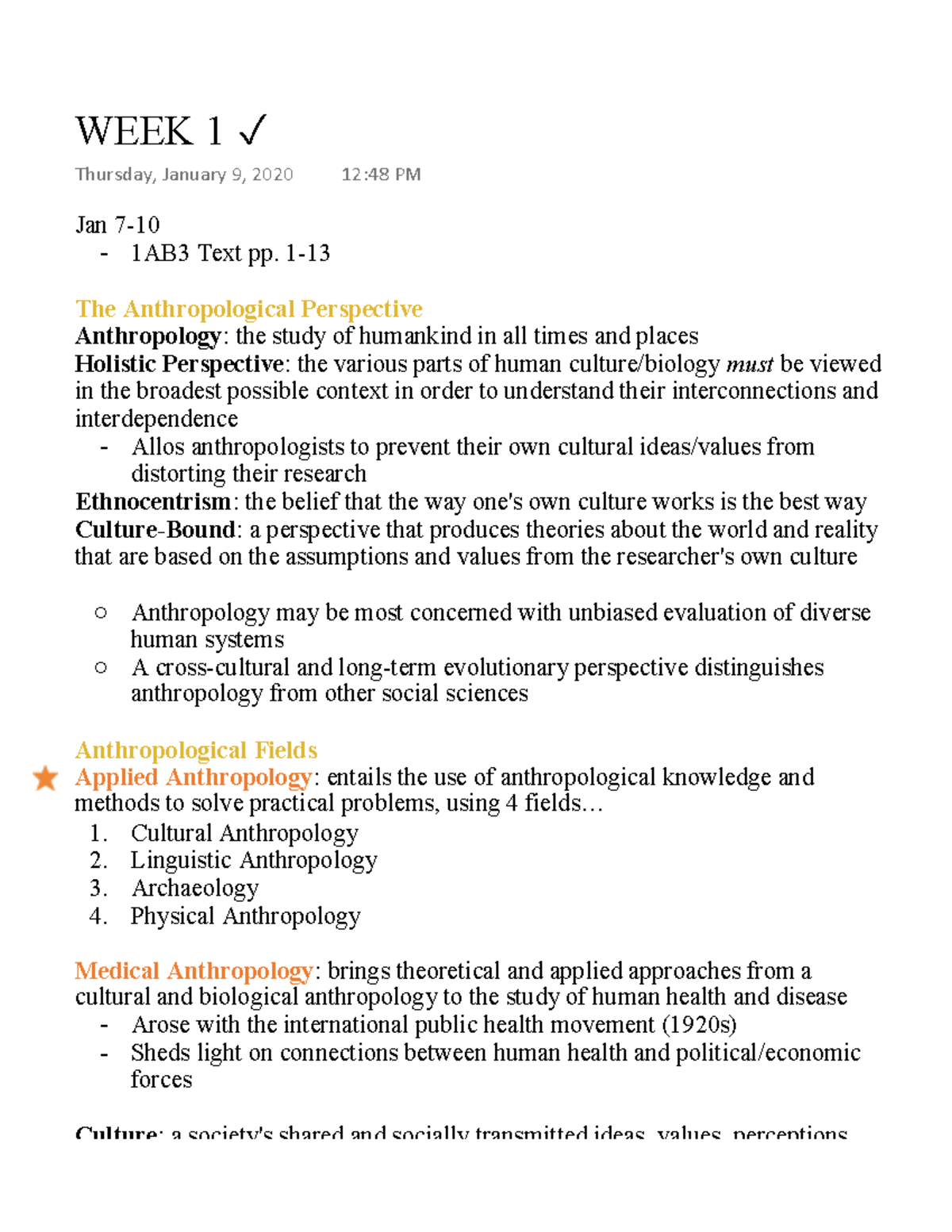 Week 1 Textbook Reading: pp. 1-13 - Warning: TT: undefined function: 32 Jan 7- 1AB3 Text pp. 1 ...