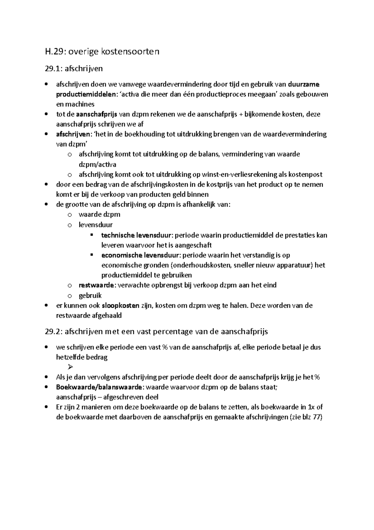 H. 29 BEco in Balans (ingestuurd op studeersnel) - H: overige ...