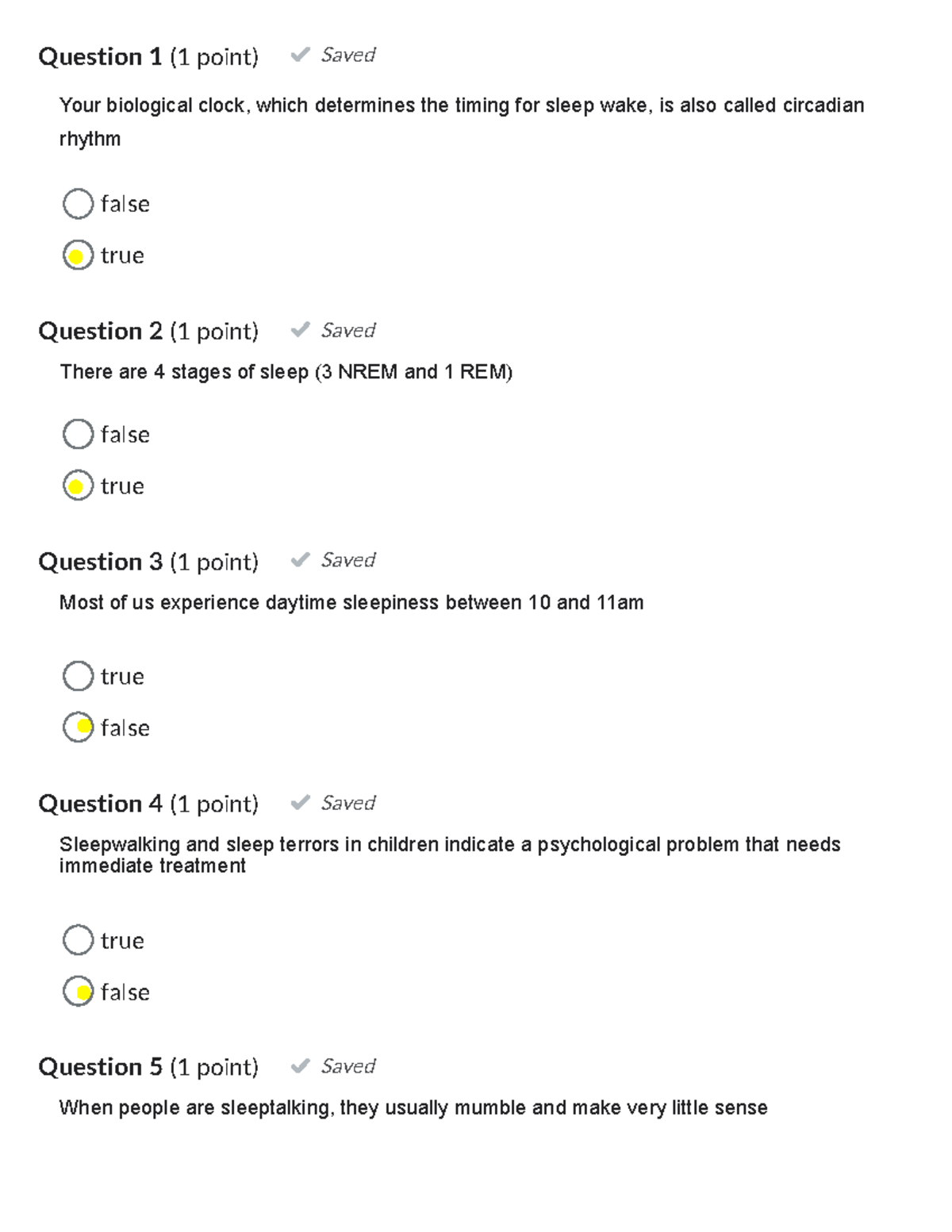 Week 6 Quiz - quiz - Question 1 (1 point) Question 2 (1 point) Question ...