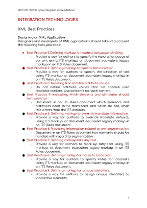 SIA Architecture Concept and Component- Week3-4 SIA102 Lecture Notes ...