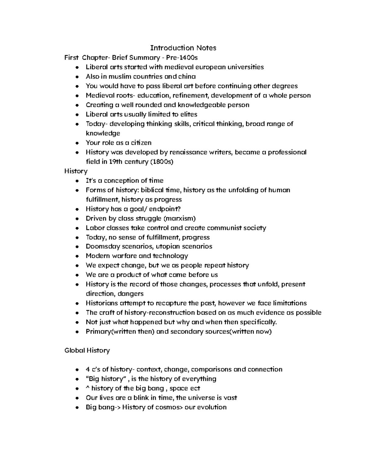 HST Intro Notes - Introduction Notes First Chapter- Brief Summary - Pre ...