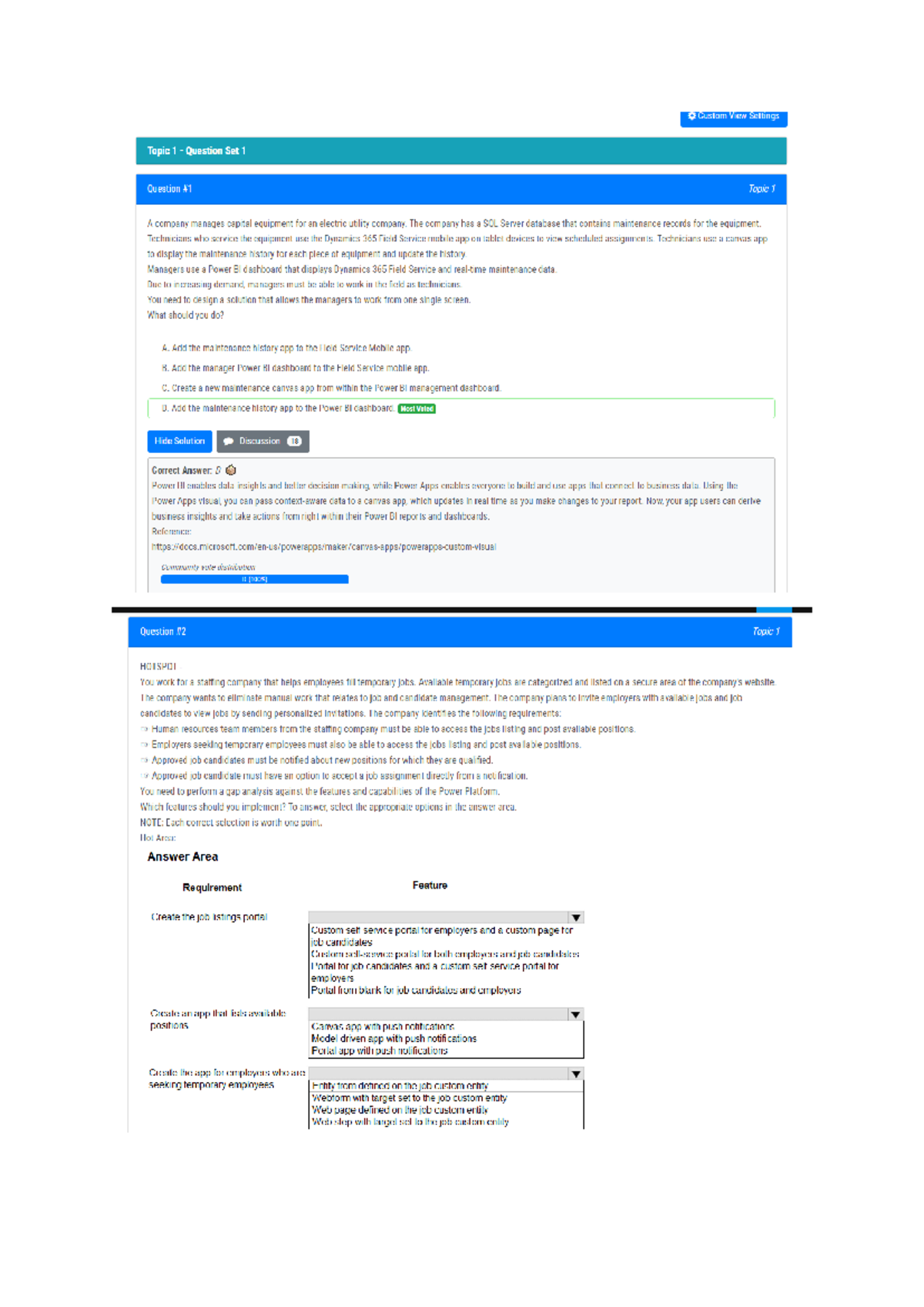PL-400 - to practically implement ms certifcation - Custom View ...