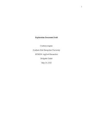 IT260 Mod5 - Module 5 Activity - Courtney Angran Southern New Hampshire University IT 260 Web ...