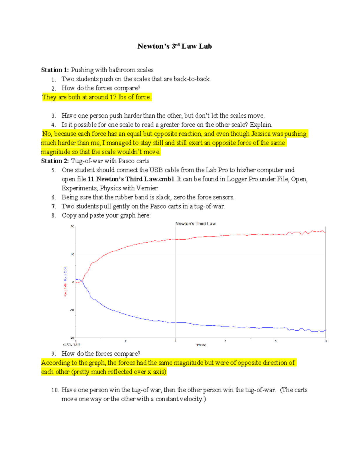 Newton's 3rd Law - inertia and applications of third law - Newton’s 3rd ...