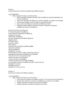 Behavior Modification notes 1docx - Behavior Modification Application ...