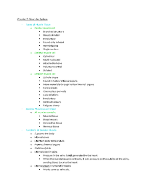 Chapter 3 Anatomy & Physiology - Chapter 3: Cell Structure and Function ...