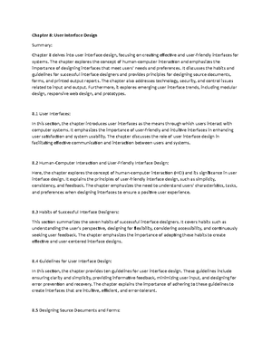 Chapter 5 Data and Process Modeling - Chapter 5: Data and Process Modeling Summary: Chapter 5 ...