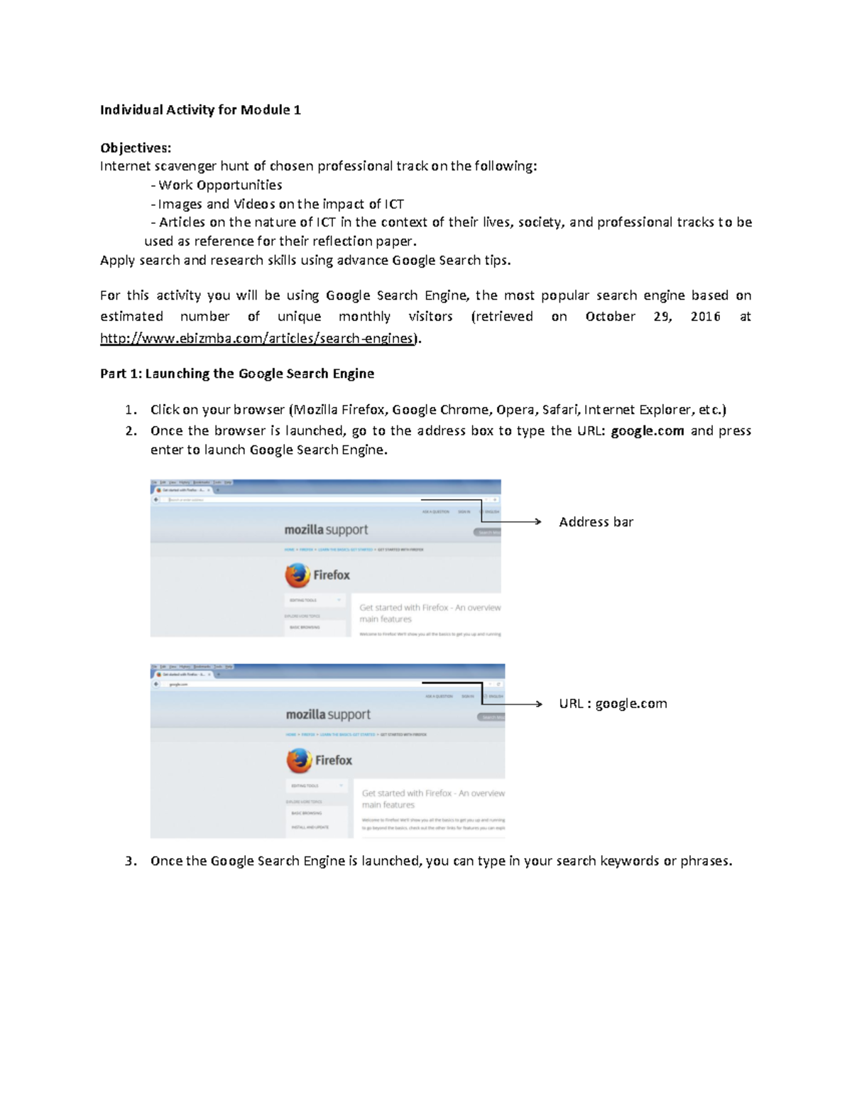 Individual-Activity-for-Module-1-1 - Individual Activity for Module 1 ...