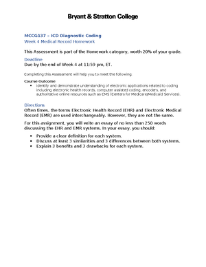 MCCG137 Coding Practice 1 Worksheet - ICD-10-CM Extra Coding Practice – MCCG 1. A 22-year-old ...