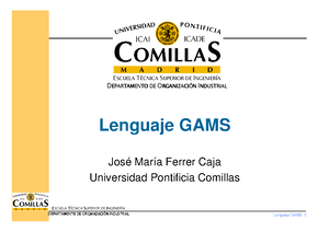 Manual gams14 - Tutorial para aprender GAMS - GAMS CAPITULO 14: GAMS 14.- INSTALACION DE GAMS El ...