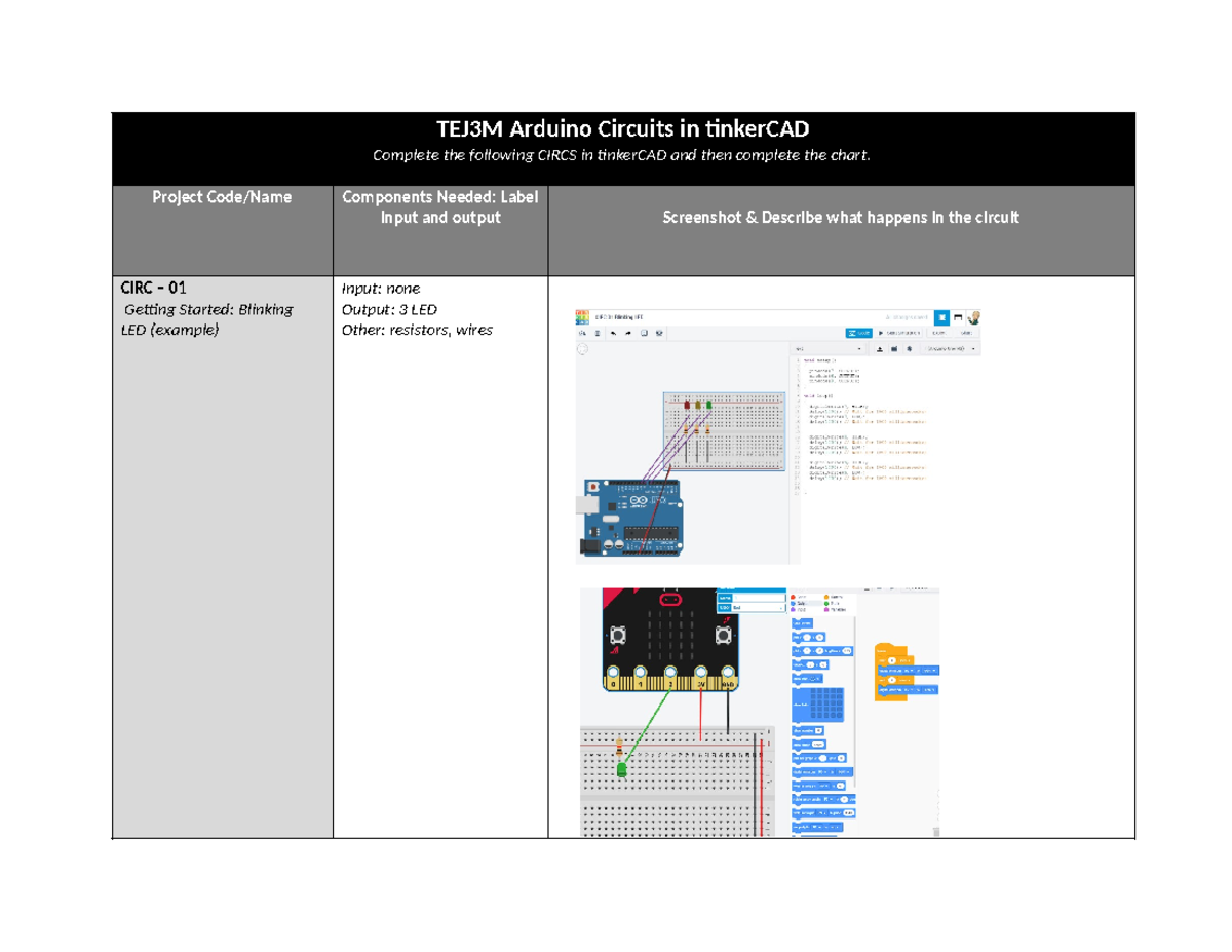 3M Arduino Circuits in Tinker CAD Q3 - TEJ3M Arduino Circuits in ...