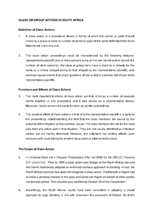 Notice IN Terms OF RULE 37(1)(a) - IN THE HIGH COURT OF SOUTH AFRICA ...