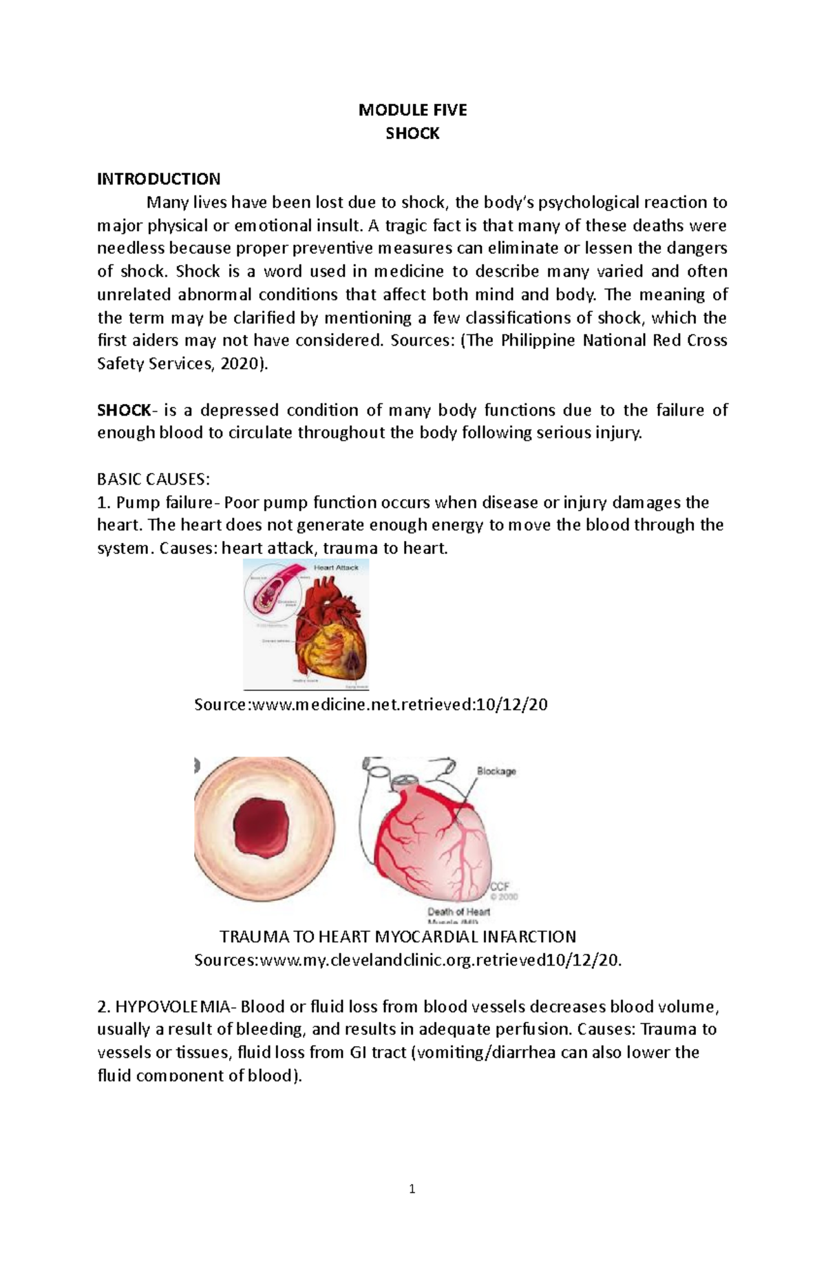 Module 5 - As a first aider, you must be able to recognize illness and ...