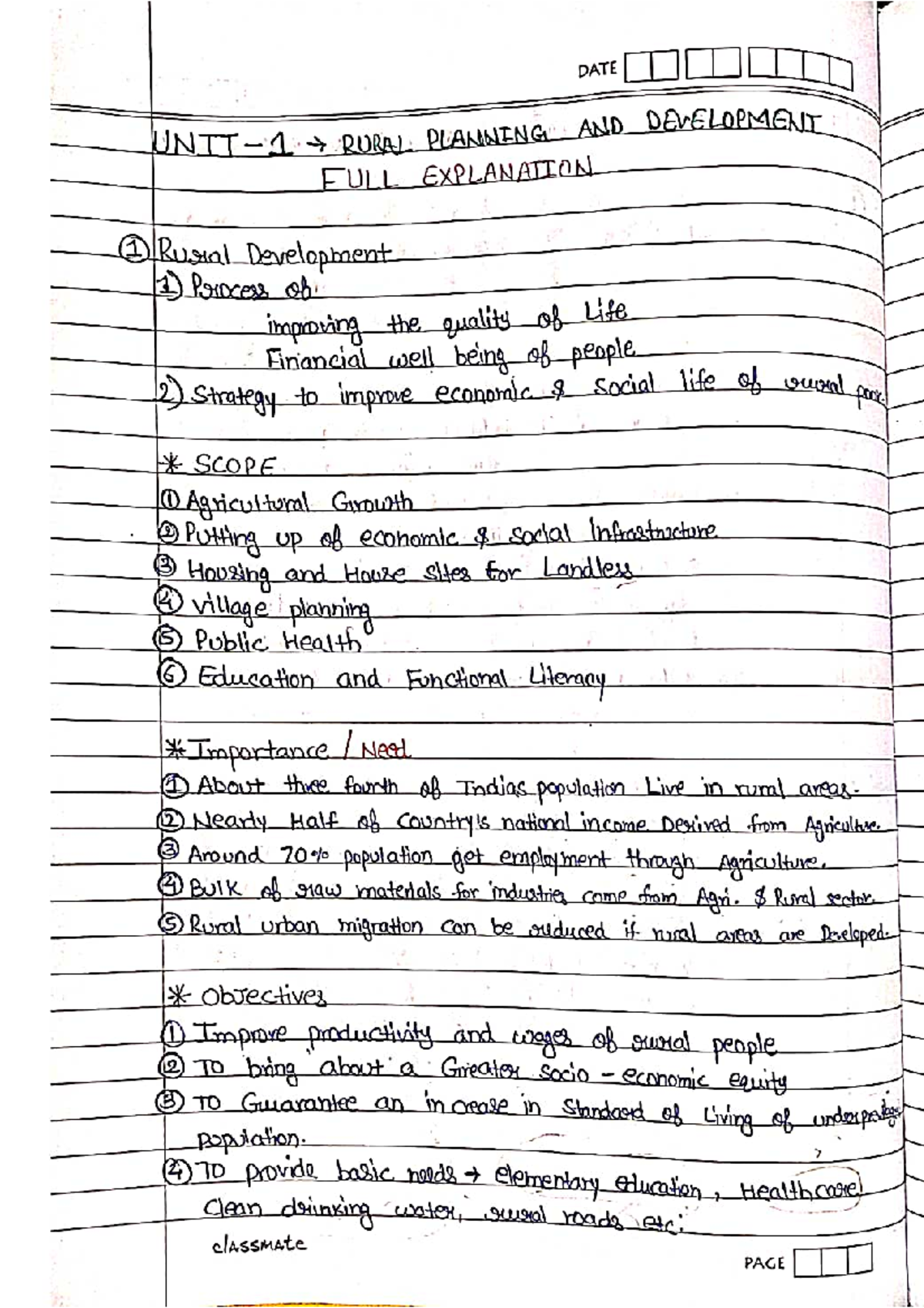 Rural Development unit 1,2,3,4,5 - Rural Development: Administration ...