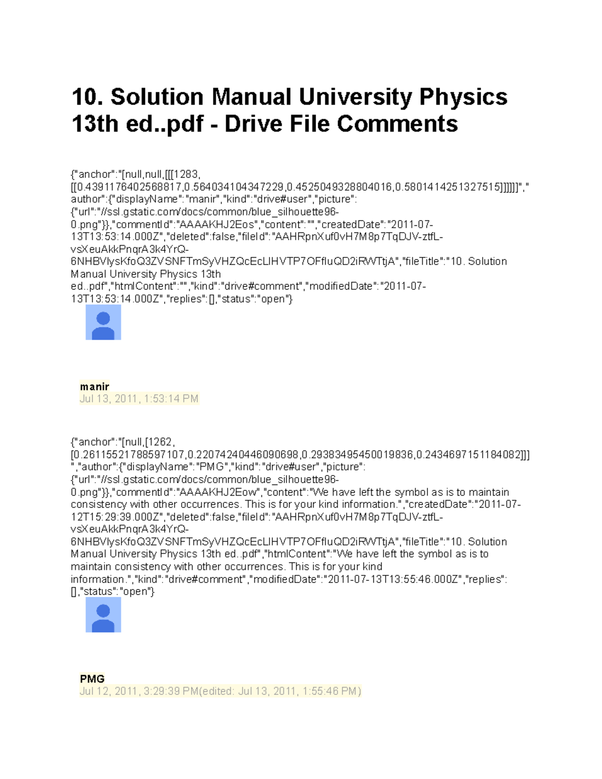 10. Solution Manual University Physics 13th ed - 10. Solution Manual ...