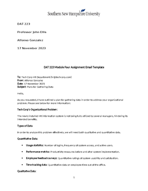 Module 5 Assignment data timeline - DAT 223 Professor John Ellis ...