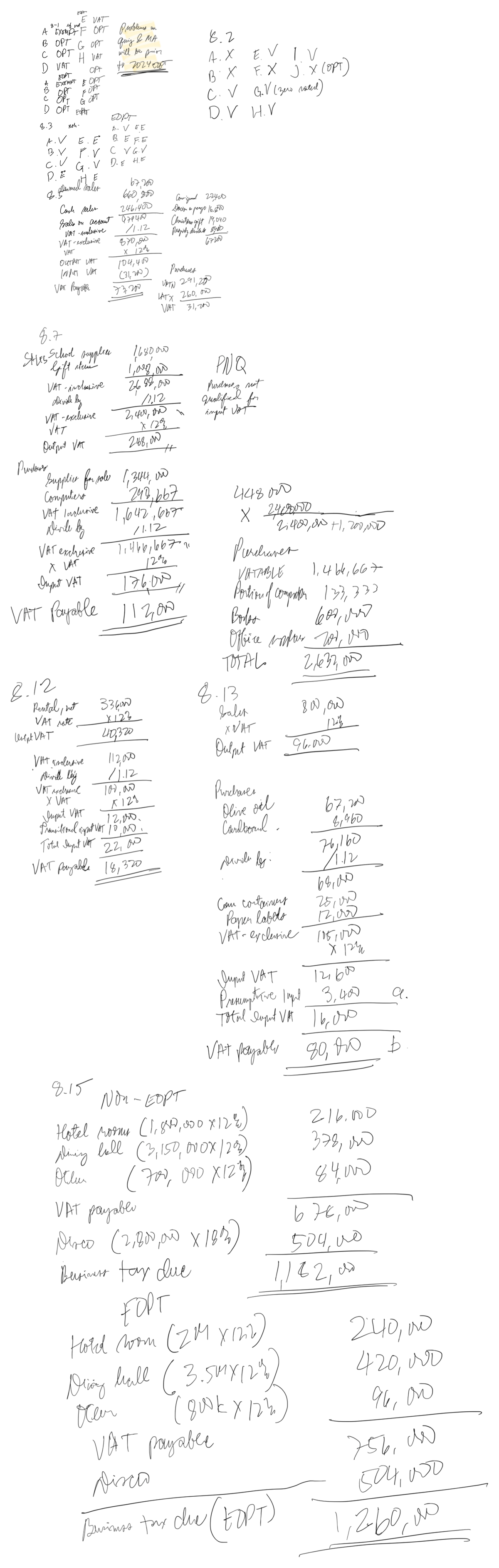 VAT lecture - Taxation - Studocu