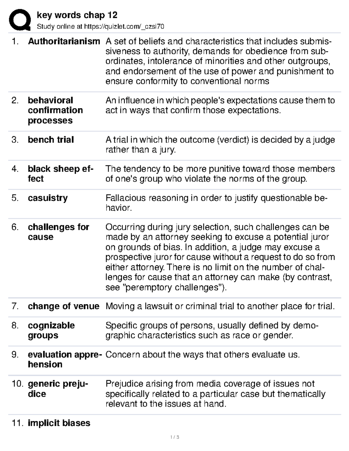 Ch 12 py key words - key words chap 12 Study online at quizlet/_czsi ...