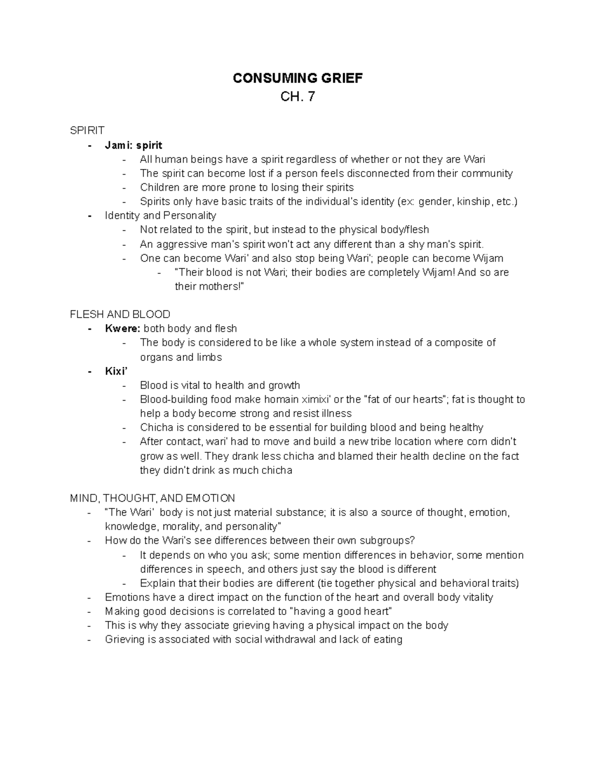 Consuming Grief Ch. 7 - CONSUMING GRIEF CH. 7 SPIRIT -Jami: spirit ...