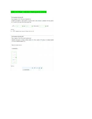 Mat136 Module 5 Problem set - MAT136 - Studocu