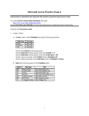 Word Practice Exercises - Word 2007 Practice Exercises Exercise 1: Set ...