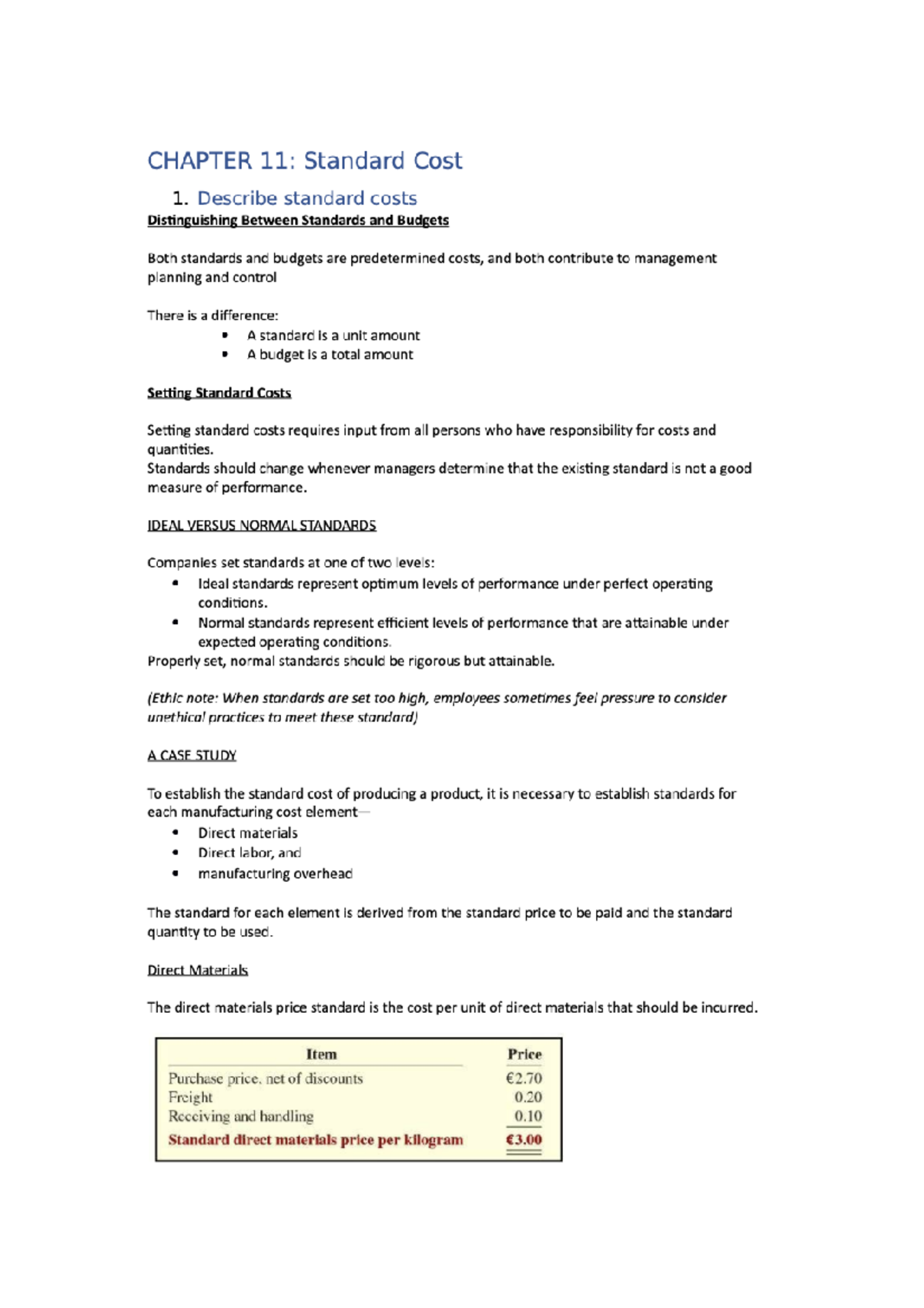 Chapter 11; accounting - Accounting - Studocu