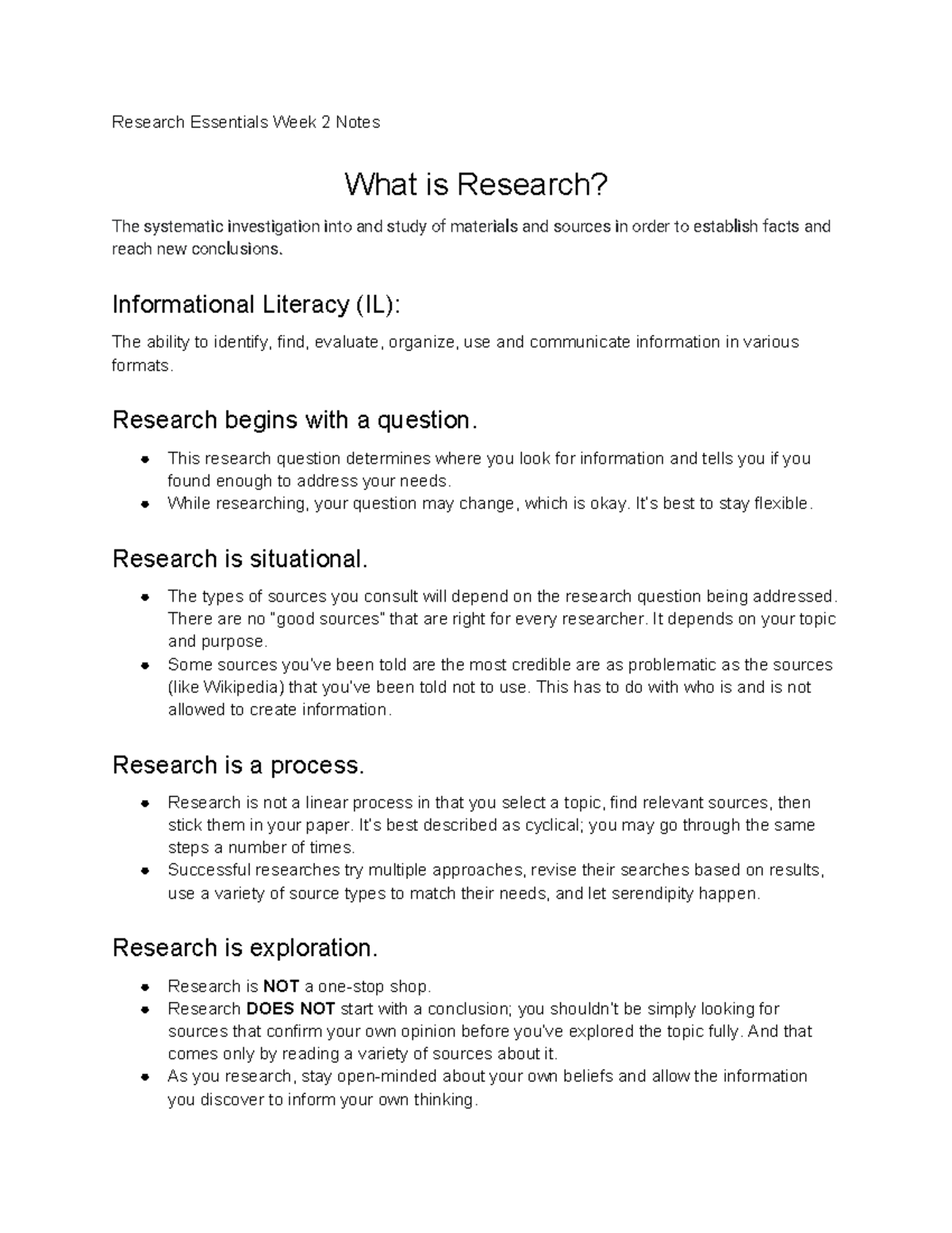 Chosing A Problem and Starting Research - Research Essentials Week 2 ...