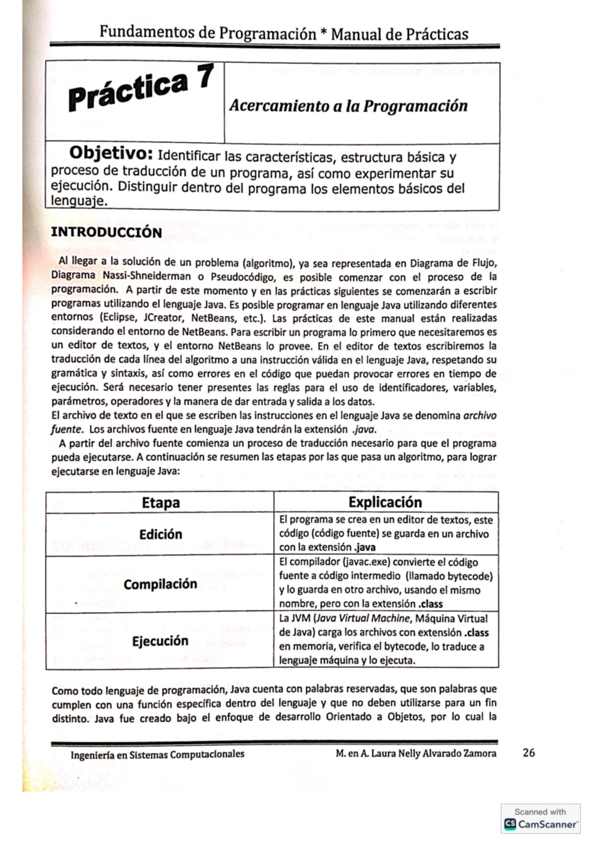 Práctica 7 - Práctica programación - Fundamentos de Programación Manual ...